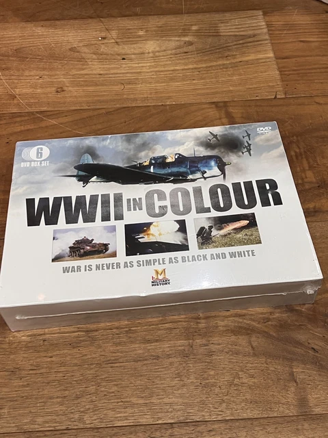 WWII IN COLOUR DVD Box Set Military History EUR 15,17 - PicClick IT