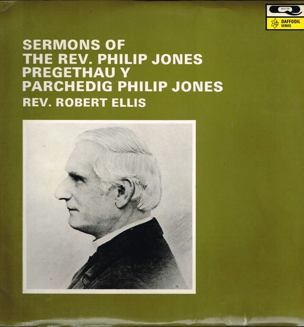 REV.ROBERT ELLIS-PREGETHAU Y Parch Philip Jones.Welsh Vinyl LP (DAF 211 ...