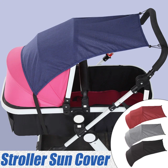 PORTABLE BABY STROLLER Sun Cover Sun Shade Sun Protection Canopy Buggy ...