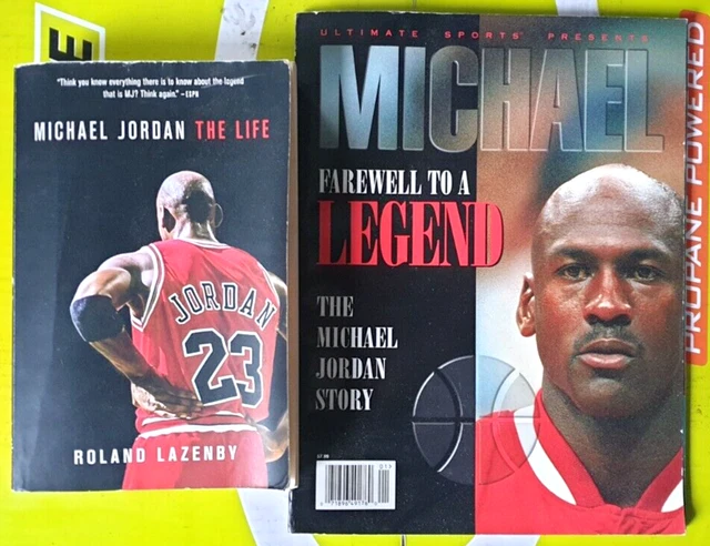 MICHAEL JORDAN BOOKS Michael Jordan The Life & Farewell to a Legend £4. ...