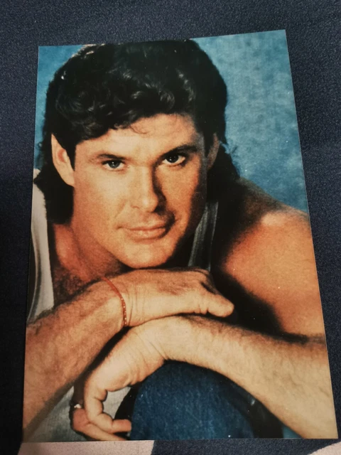 DAVID HASSELHOFF BAYWATCH Knight Rider Foto Photo £69.28 - PicClick UK