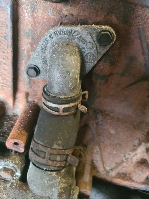 BMW MINI R50 R52 Water Pump Thermostat Housing Pipe Connector and pipe ...