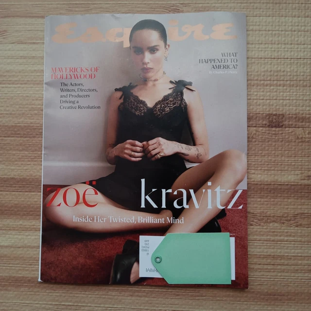Esquire Magazine September 2024 Zoe Kravitz Cover New £753 Picclick Uk