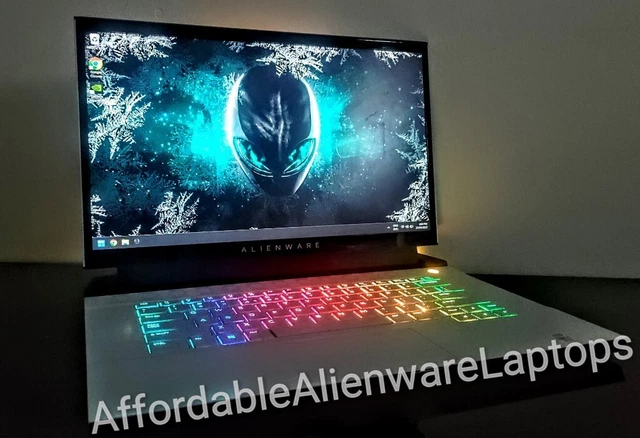 RARE LUNAR WHITE ALIENWARE M15 R3 i7 5GHZ CPU 16GB RAM 8GB NVIDIA GPU ...