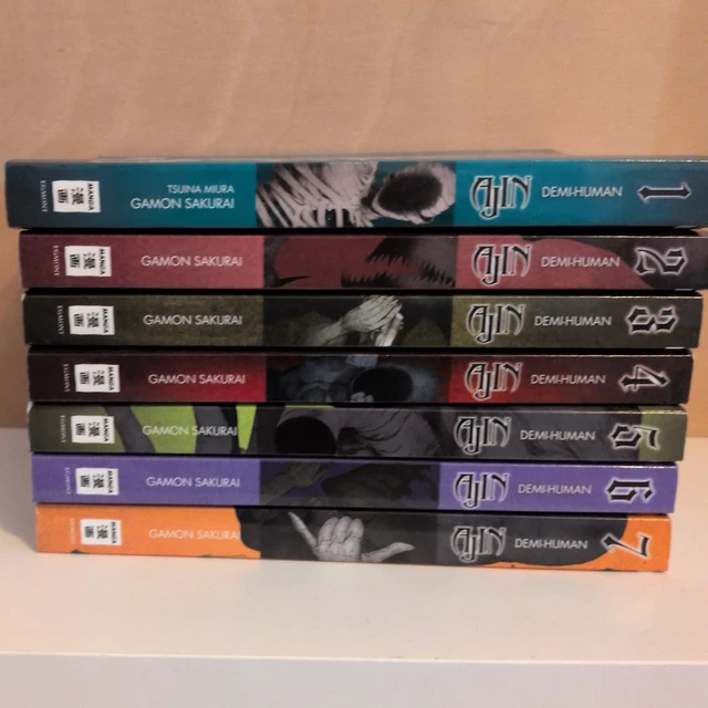 AJIN DEMI-HUMAN MANGA Band 1-7Gamon Sakurai Deutsch Egmont EUR 80,00 ...