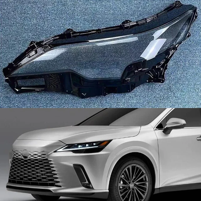 FOR LEXUS RX350 350H RX500 2023-2025 Left Headlight Lens Cover+Sealant ...