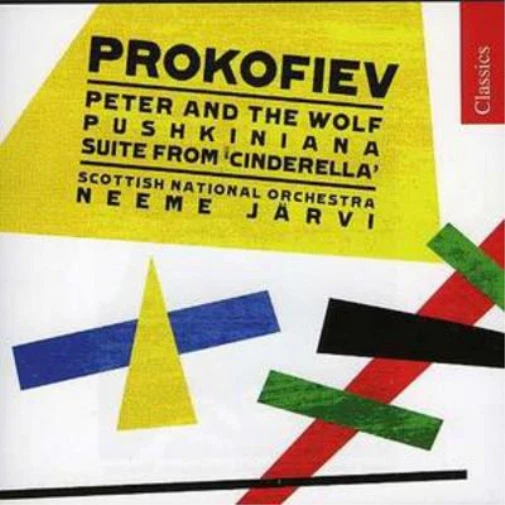 SERGEI PROKOFIEV PETER and the Wolf, Pushkiniana (Jarvi, Scottish No ...