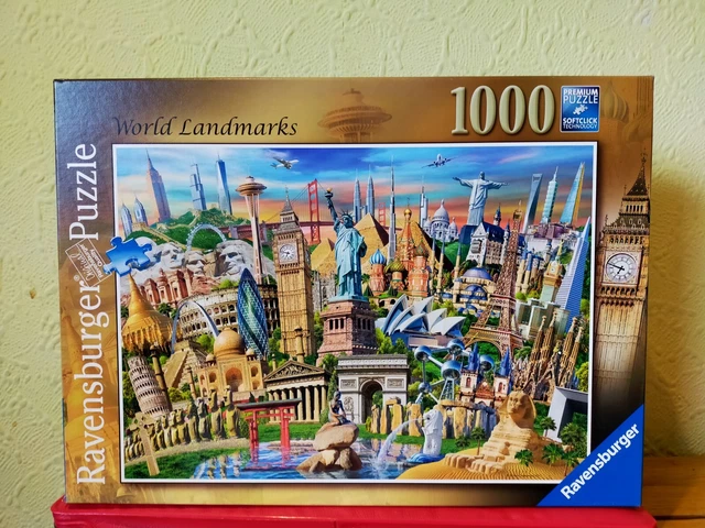 RAVENSBURGER WORLD LANDMARKS 1000 pce Jigsaw Puzzle (197989) 💯 Complete ...