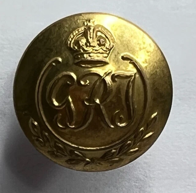WW2 BRITISH INDIAN Army Gilt Uniform Button 20 mm Gaunt London EUR 7,12 ...