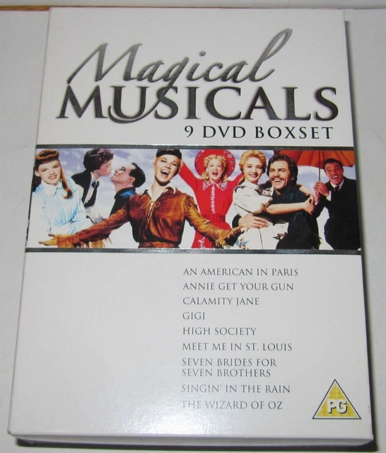 MAGICAL MUSICALS COLLECTION DVD (2009) Gene Kelly, Minnelli (DIR) cert ...