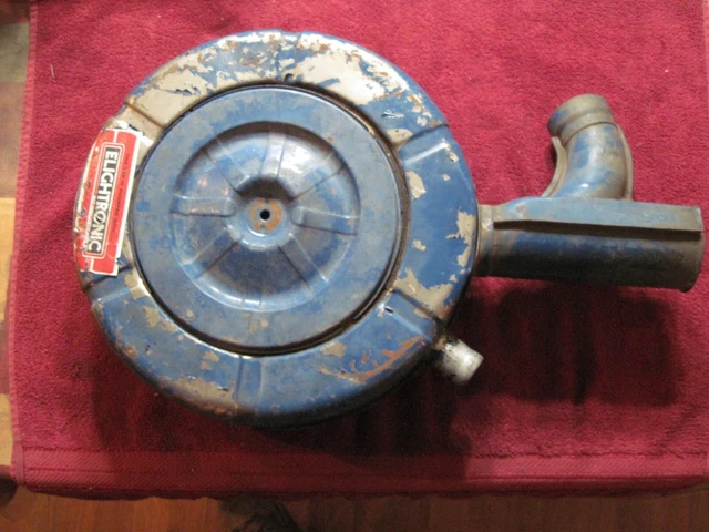 VINTAGE 60'S FORD V8 Air Cleaner Filter Housing Rat Hot Rod $89.66 ...