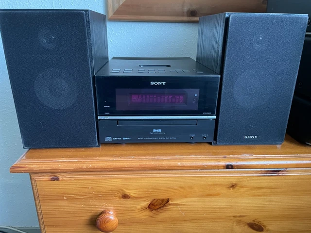 SONY SS-CBX77 SPEAKERS & RM-AMU009 Remote Control + Faulty CMT-BX77DBi ...