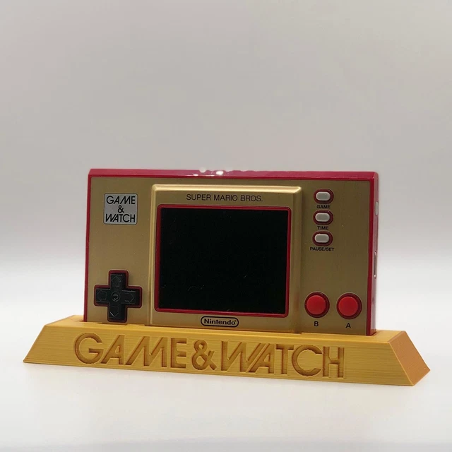 NINTENDO GAME & WATCH Super Mario Bros / Zelda - (1x 3D Printed Stand ...