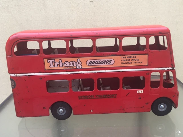 VINTAGE TRIANG LARGE Routemaster Bus £300.00 - PicClick UK