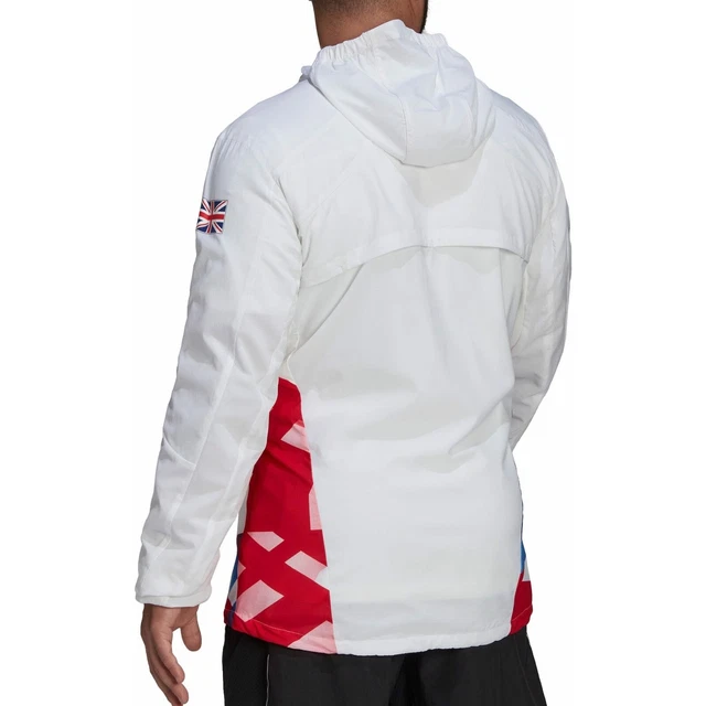 ADIDAS TEAM GB Marathon Jacket - Great Britain Podium Jacket - Mens ...
