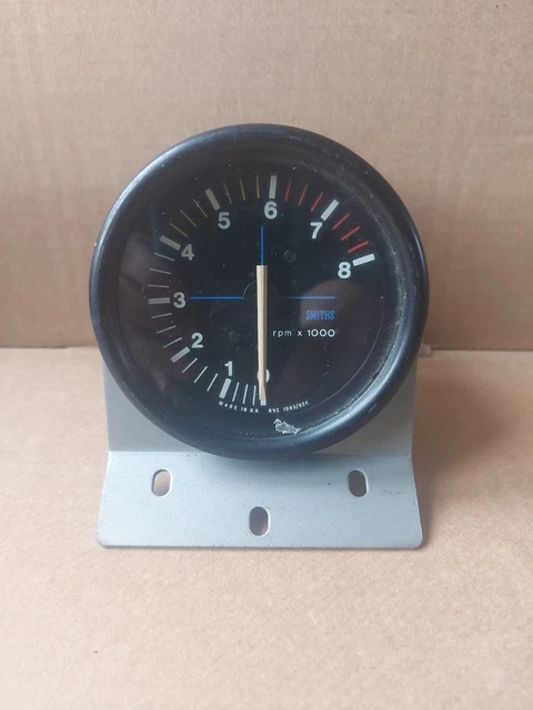 VINTAGE SMITHS REV Counter Tachometer Classic Car - Retro £0.99 ...