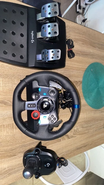 LOGITECH G29 DRIVING Force Racing Wheel & Shifter for PS5/PS4/PC PS3 ...