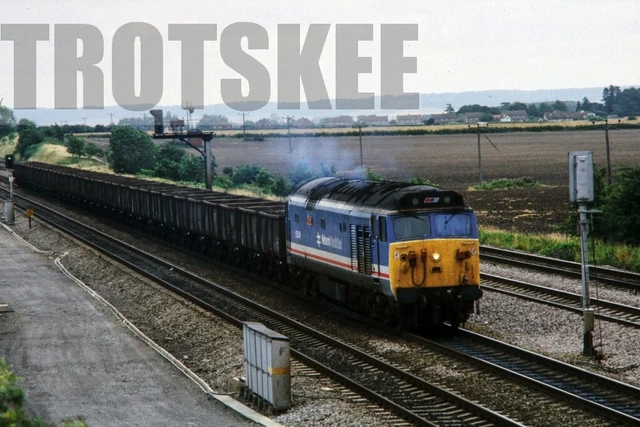 35MM SLIDE BR British Rail Diesel Loco class 50 50048 1988 Moreton ...