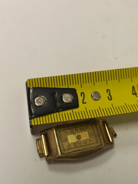 MONTRE FEMME VINTAGE mécanique à restaurer, plaqué or, ancien modèle ...