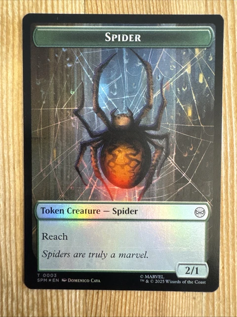 FOOD (0005) SPIDER Token (0003) Marvel's Spider-Man MTG FOIL $2.99 ...