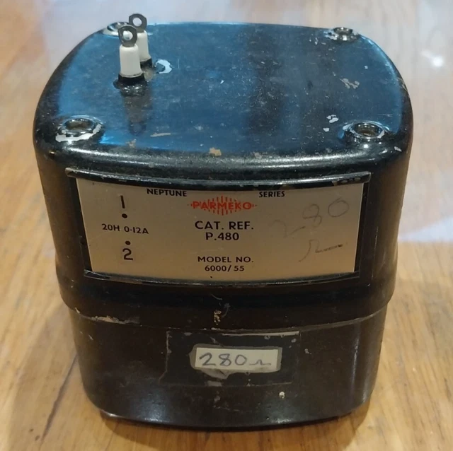 PARMEKO NEPTUNE SERIES Choke / Inductor Model 6000/55 20H 0.12A 280Ω ...