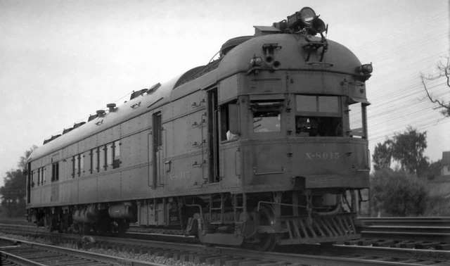 NYC NEW YORK Central Railroad motor car, number M1206, Old Train Photo ...