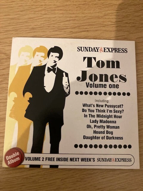 TOM JONES VOL. One & Vol. Two of a PROMO DOUBLE CD (SUNDAY EXPRESS)! £2 ...