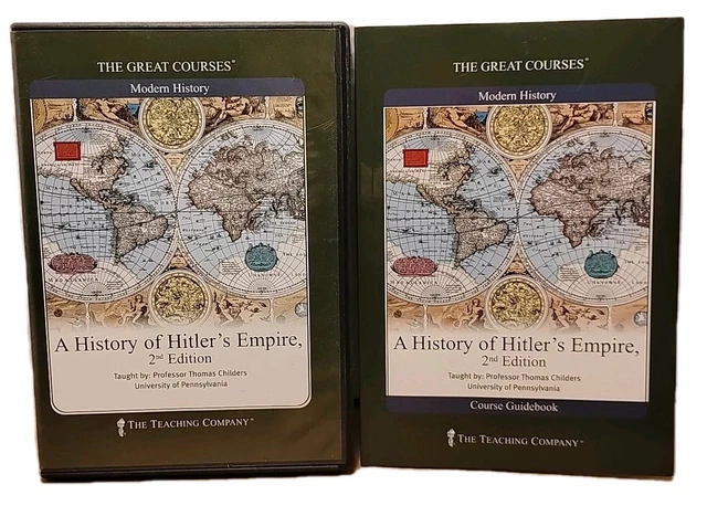 HISTORY OF HITLER'S Empire by Thomas Childers Great Courses 2nd Ed DVDs ...