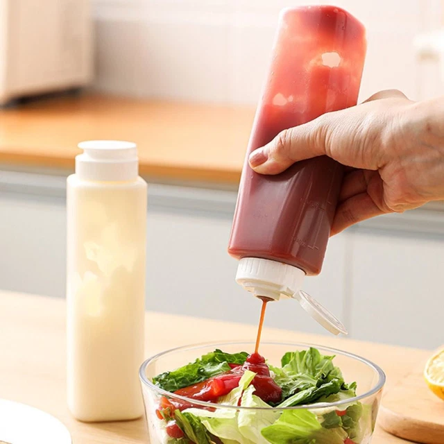 KETCHUP MUSTARD CONDIMENT Squeeze Bottles Sauces Oil Spray Bottle EUR 5 ...