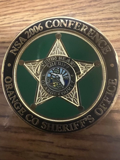 HELP TUNNEL TO Towers. ORANGE COUNTY FLORIDA SHERIFFS OFFICE LAPEL PIN ...