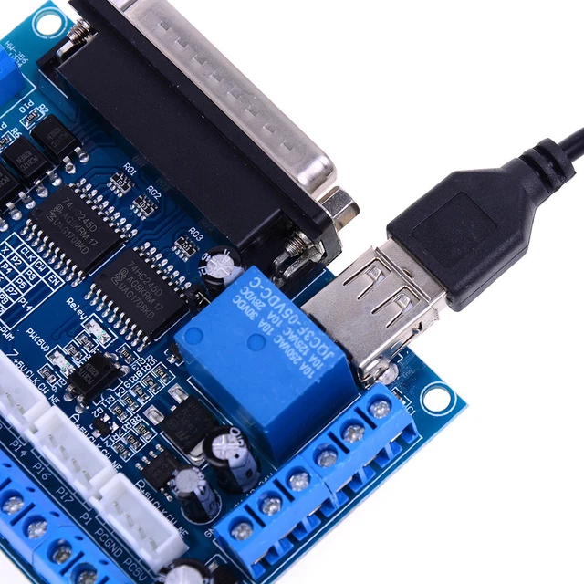 Mach3 Cnc 5 Axis Interface Breakout Board For Stepper Motor Driver Cnc Mi Ca 8 62 Picclick Ca