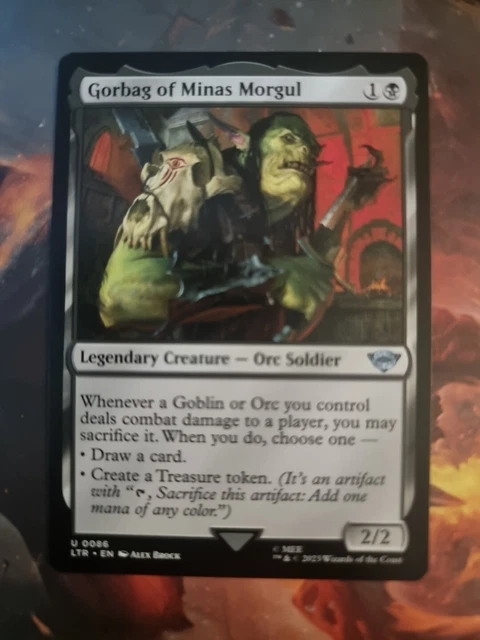 MTG GORBAG OF Minas Morgul [Tales of Middle-Earth, Near Mint] £2.79 ...