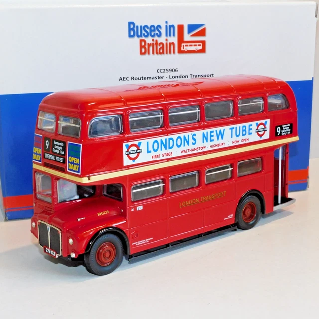 CORGI AEC ROUTEMASTER Bus London Transport Route 9 1/50 Cc25906 £44.95 ...