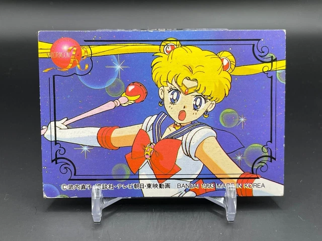 SERENA TSUKINO SAILOR Moon R Card BANDAI 1993 Japon Film d'animation ...