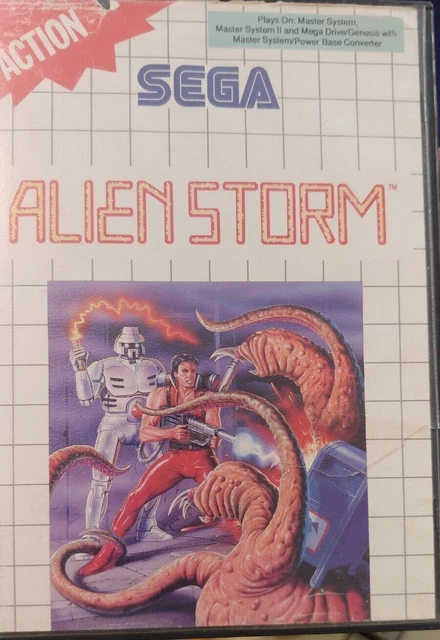 ALIEN STORM (1991) Sega Master System (Box, Modul) working classic-game ...