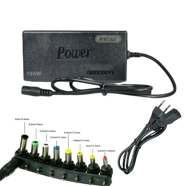 UNITÉ ALIMENTATION UNIVERSALE 100W PC Bureau Maison Notebook 8 ...