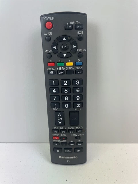 GENUINE PANASONIC EUR7651150 Tv-Dvd-Vcr Remote Control Th-42Px70A, Th ...