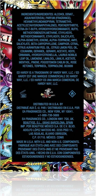 CHRISTIAN AUDIGIER ED Hardy Hearts and Daggers Eau De Toilette for Men ...