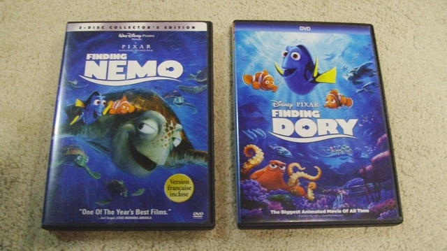 FINDING NEMO (2003, 2-DVD Set) Find Dory Disney Pixar, Region 1, NTSC ...