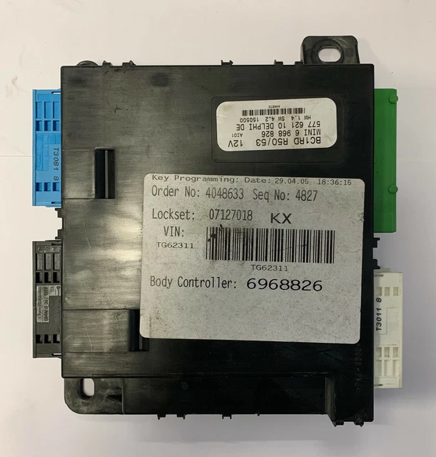 GENUINE USED MINI Basic Body Control Module Unit for R50 R53 - 6968826 ...