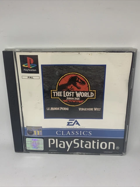 THE LOST WORLD Jurassic Park For Sony Playstation 1 PS1 EA Classics £7. ...