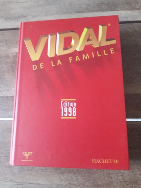 LIVRE VIDAL DE la famille Edition 1998 EUR 12,00 - PicClick FR
