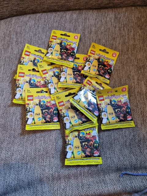LEGO SERIES 16 Minifigures 10 sealed mystery blind bag new Mini Figures ...
