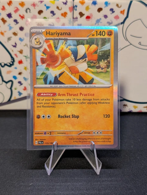 POKÉMON TCG HARIYAMA Paldea Evolved: 113/193 Holo - NM EUR 0,60 - PicClick FR