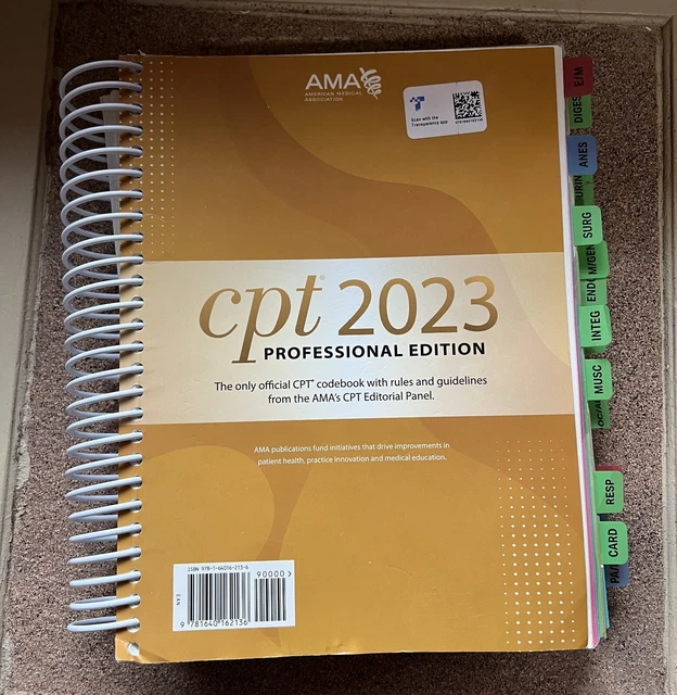 CPT® 2023 PROFESSIONAL Edition (Spirale)-AMA (American Medical ...