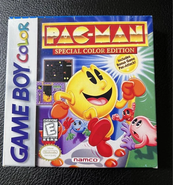 PAC-MAN SPECIAL COLOR Edition Game Boy Color GBC Complete in Box CIB £ ...