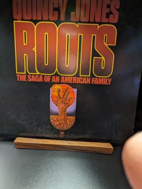 QUINCY JONES ROOTS Vinyl Record with poster 1977 (promo cut corner ...