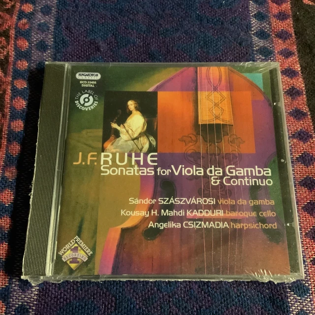 J.F. RUHE SONATAS For Viola Da Gamba Cd New Sealed £16.12 - PicClick UK