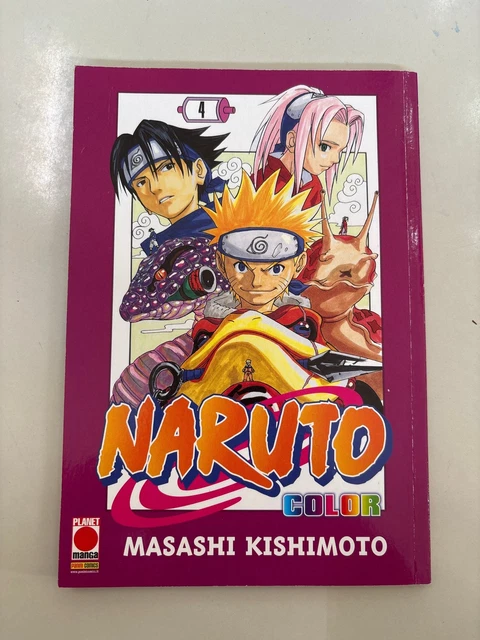 NARUTO COLOR 4 Masashi Kishimoto manga Panini Comics Planet Manga ita ...