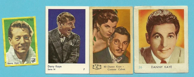 DANNY KAYE FAB Card Collection American actor singer dancer comedian F ...